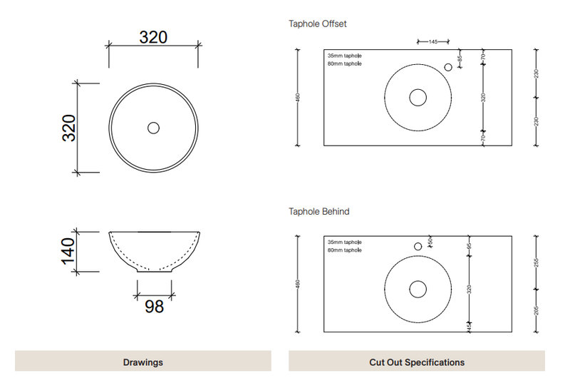 Timberline Rose Basin (Gloss White) – The Bathroom Biz