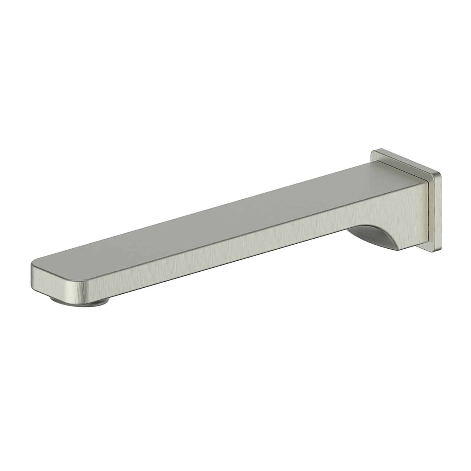 Swept Bath Spout 190mm (Multiple Finish Options) — The Bathroom Biz
