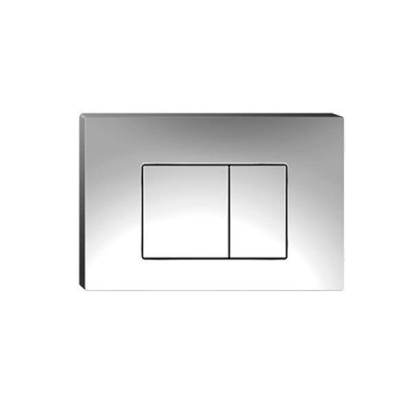 Naga Toilet Flush Button Panel (Multiple Colour Options) — The Bathroom Biz